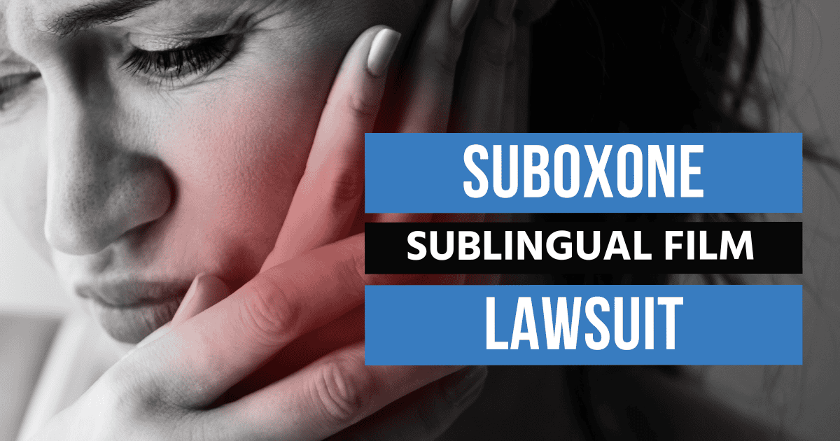 Suboxone Sublingual Film Lawsuit - Harding Mazzotti, LLP